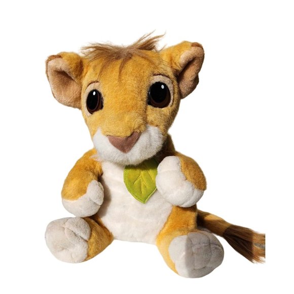 Disney | Toys | Vtg Authentic The Lion King Simba Plush Toy Approx 2 ...